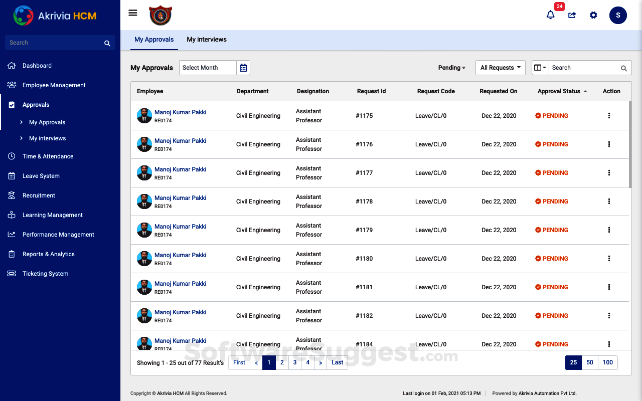 Akrivia HCM Pricing, Features, and Reviews (Nov 2023)